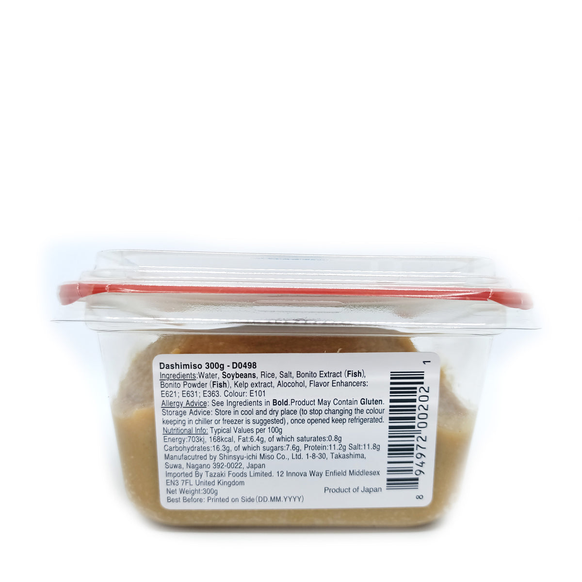 Shinshuichi Dashi Miso 300g – Yutaka Shop Online